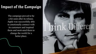 MRK 634PPT.pptx that describes Apple's iconic 1997 campaign. | PPTX