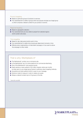 Brochure Marktplaats | PDF