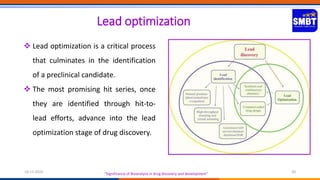 Significance of Bioanalysis in drug discovery and development | PPT