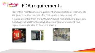 Preventive Maintenance for Mechanized Poultry Operations - Knowledge ...