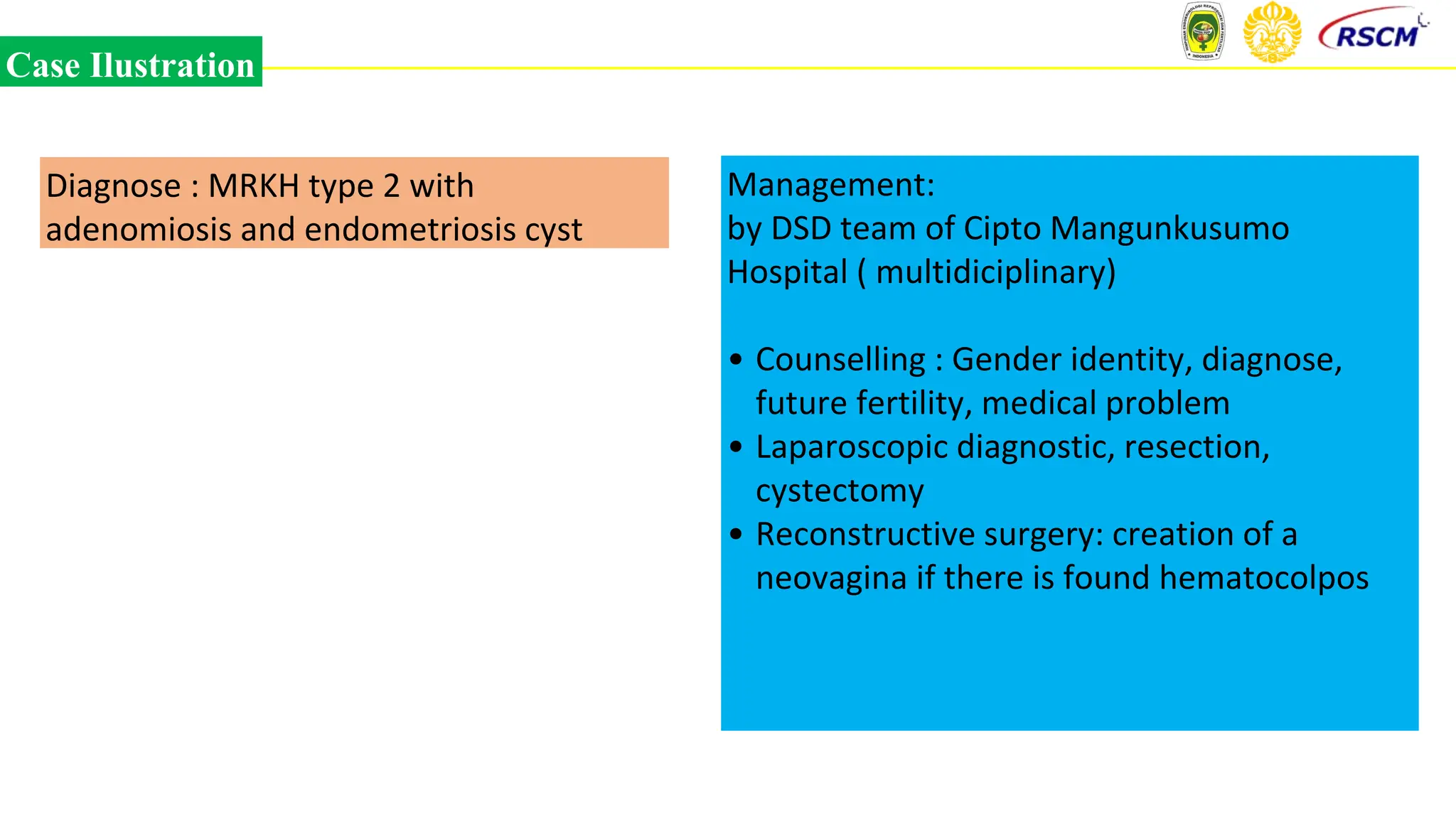 Mayor rokinstanksy KH Syndrome case presentation type 2 | PPTX