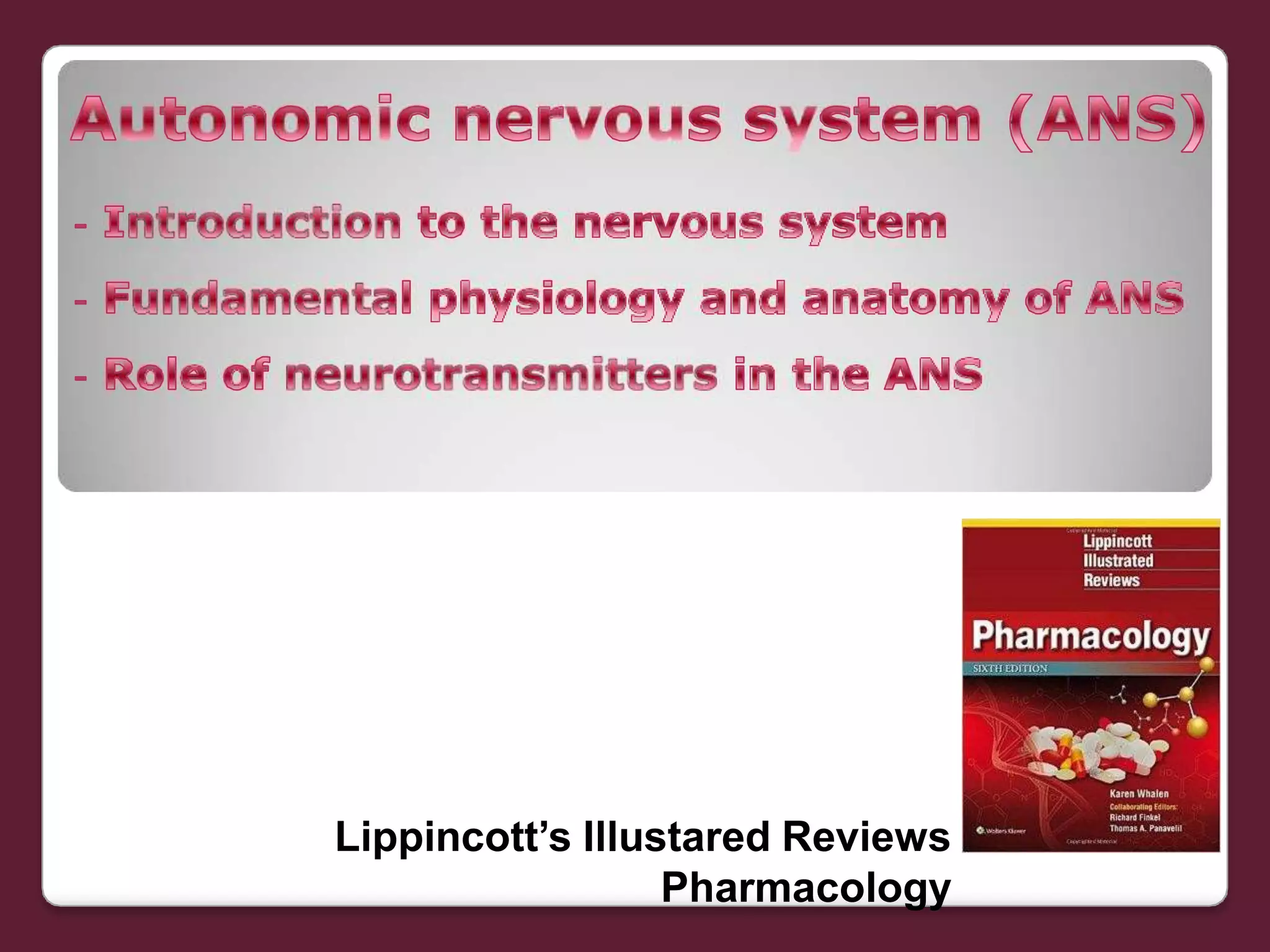 Autonomic nervous system | PPT