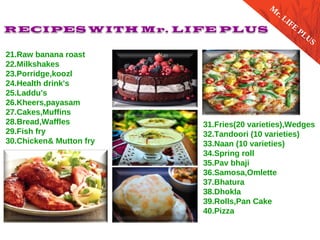 Mr Life Plus Health Mix profile | PDF