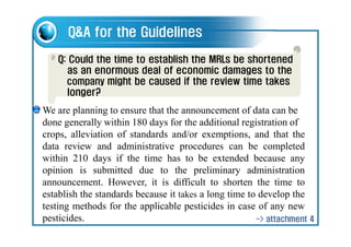 MRL re-evaluation_&_guidelines_on_mrls_of_pesticides_and_veterinary ...