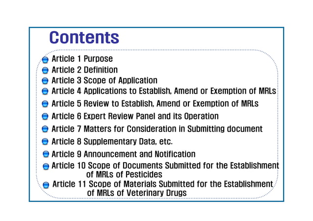 MRL re-evaluation_&_guidelines_on_mrls_of_pesticides_and_veterinary ...