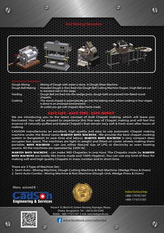 Martin Roti Machine catalog-2019 | PDF