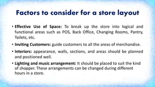 Retail Store Layout | PPTX