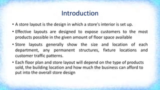 Retail Store Layout | PPTX