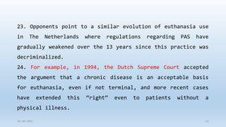 MRM301T Research Methodology and Biostatistics: Euthanasia An Indian ...