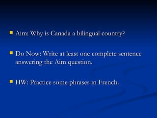Mr Matt French Canada | PPT