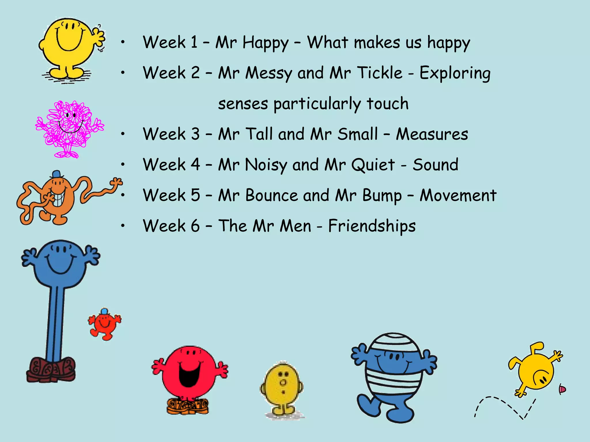 Mr men character descriptions | PPT