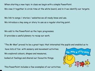 Mr men character descriptions | PPT