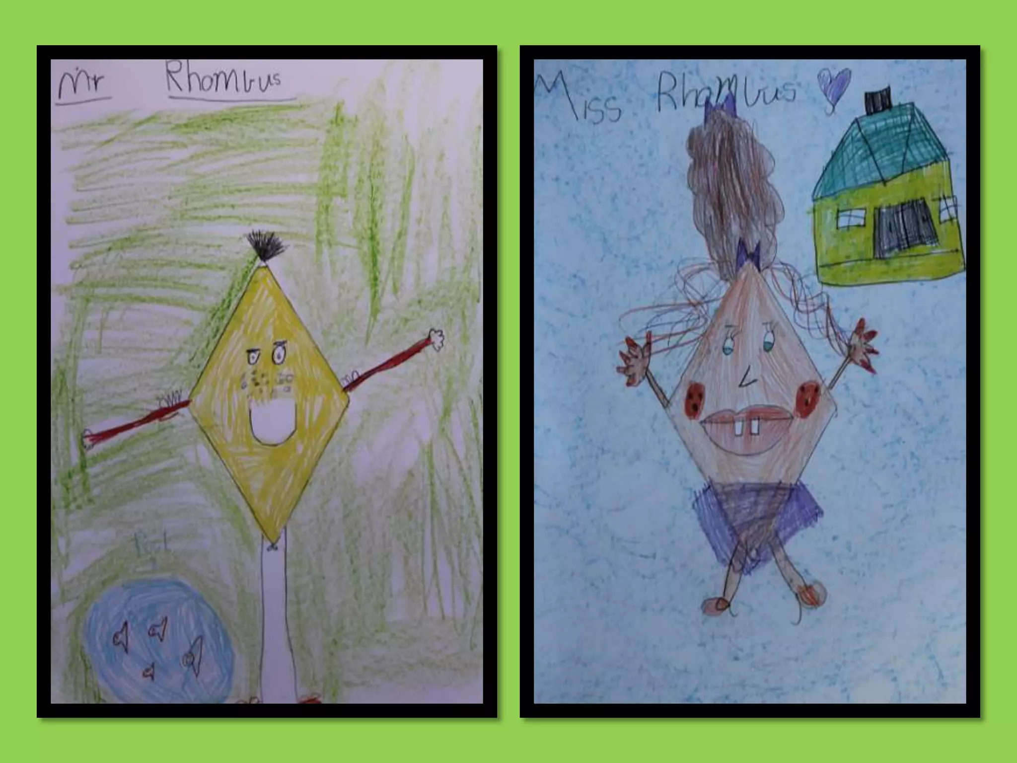 Mr Men 2D Shapes | PPT