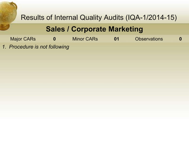 MRM - Management Review Meeting Presentation | PPTX | Business ...