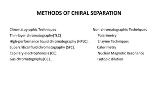 chiral chromatography | PDF