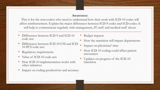 EMR ICD Coding and training for staff of medical records | PPTX