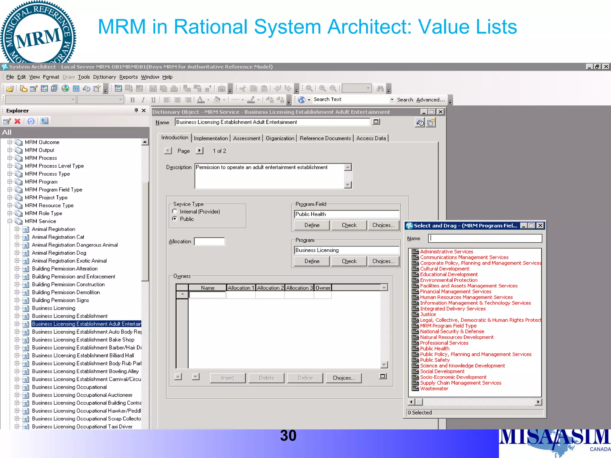 MRM Overview December 2011 | PPT