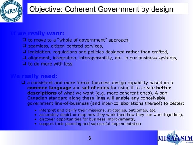 MRM Overview December 2011 | PPT