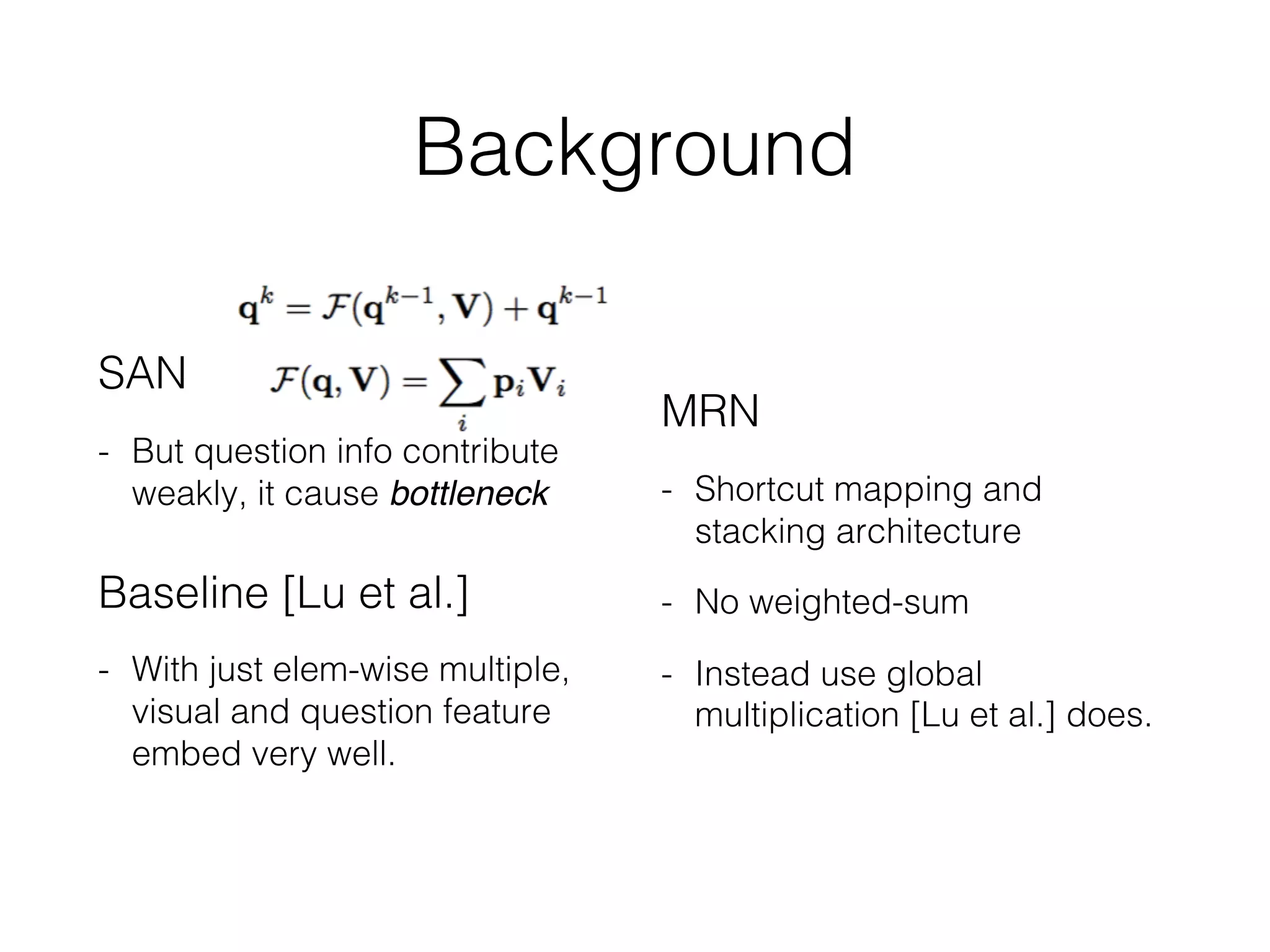 Multimodal Residual Learning for Visual QA | PDF