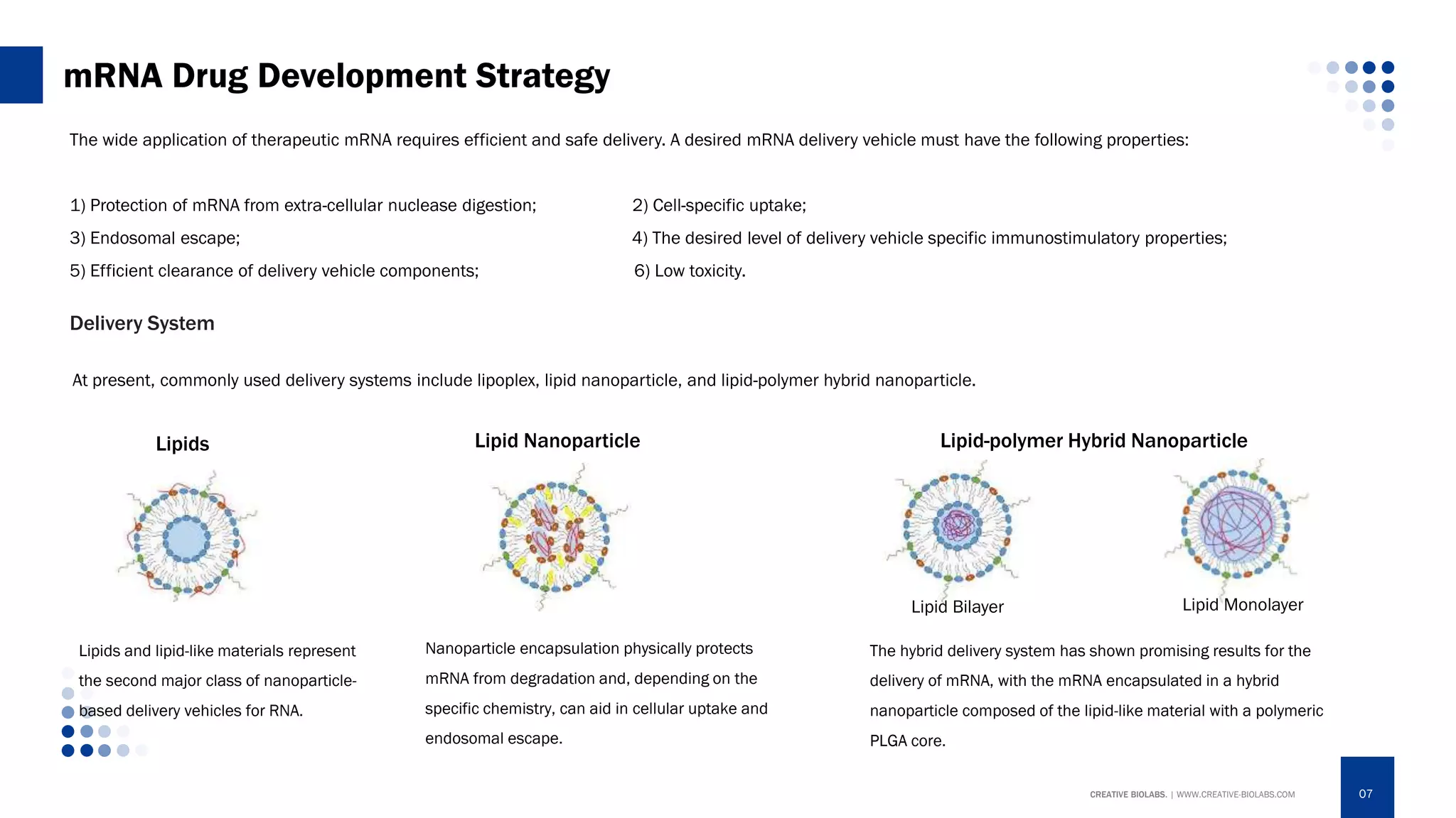 mRNA-based Therapeutics - Creative Biolabs | PPTX