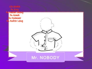 Mr nobody presentation power point | PPT