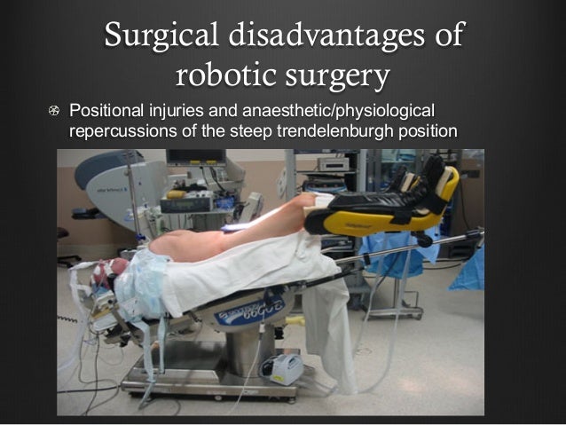 Robotic prostatectomy – The way forward or is the jury still out