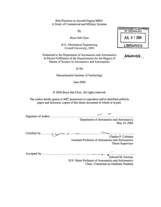 MRO Best practices | PDF