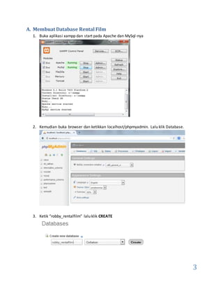 Membuat Website PHP Metode CRUD | DOCX