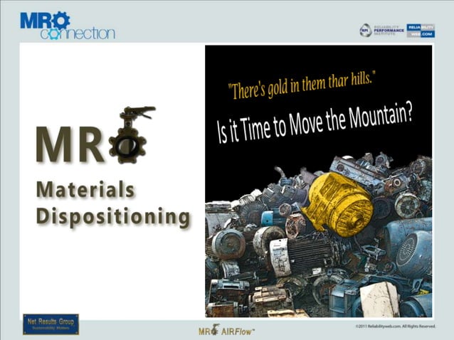 MRO Material Dispositioning | PPT