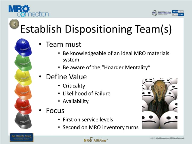 MRO Material Dispositioning | PPT