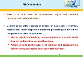 MRO in Military aviation Maintenance practices | PPT
