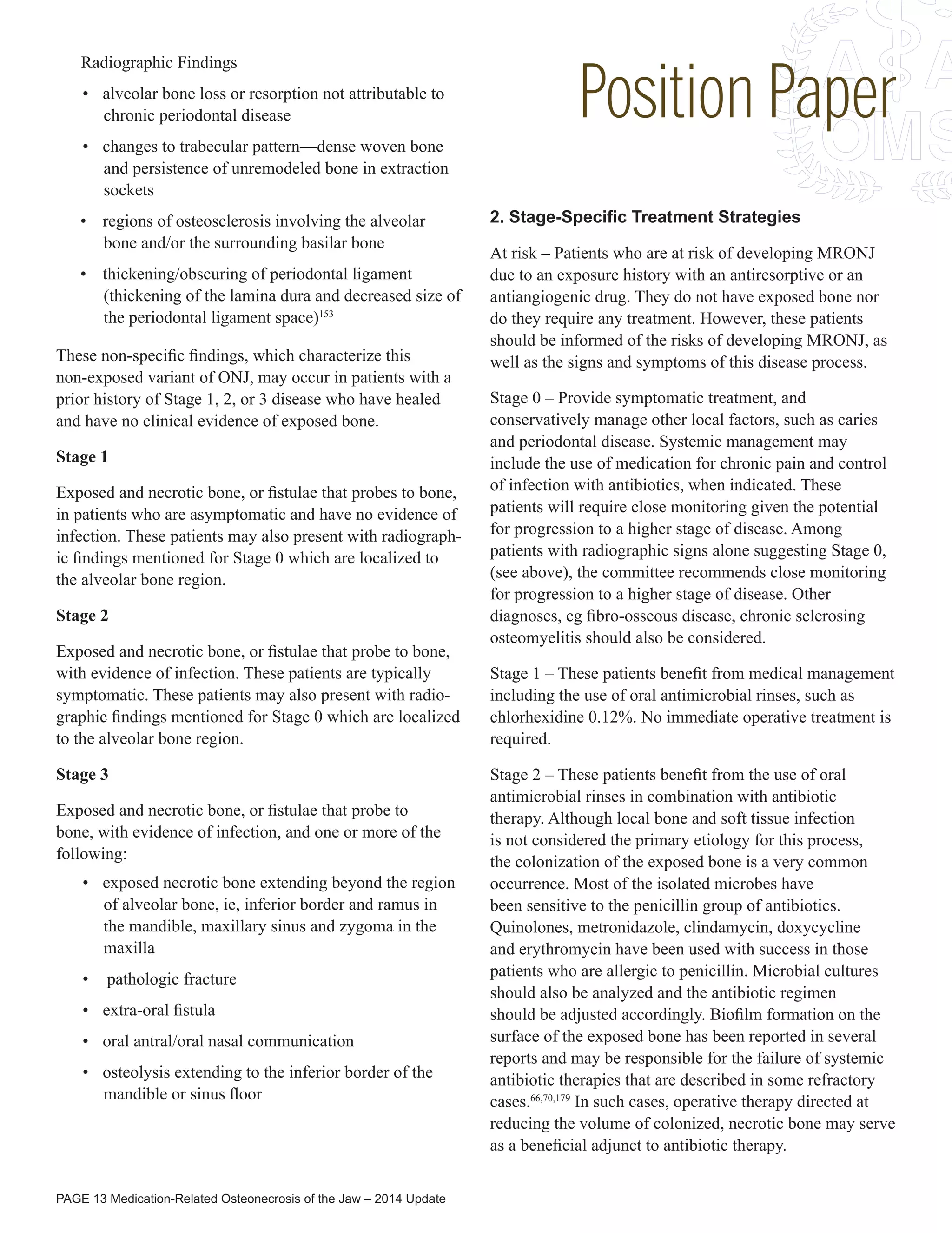 Mronj position paper | PDF