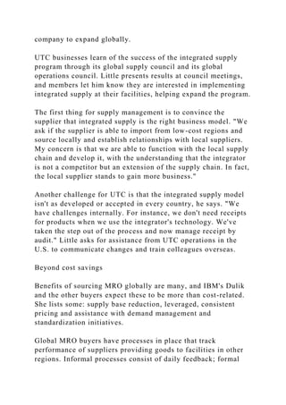 MRO sourcing goes globalfalseAvery, SusanPress the Escape ke.docx