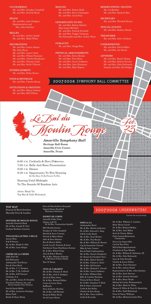 Moulin Rouge Design Inside | PPT