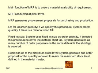 Mrp | PPT
