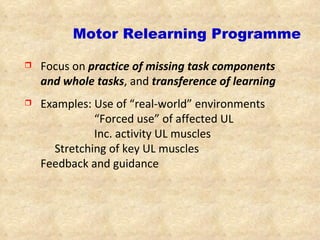 Motar Relearning Program | PPT