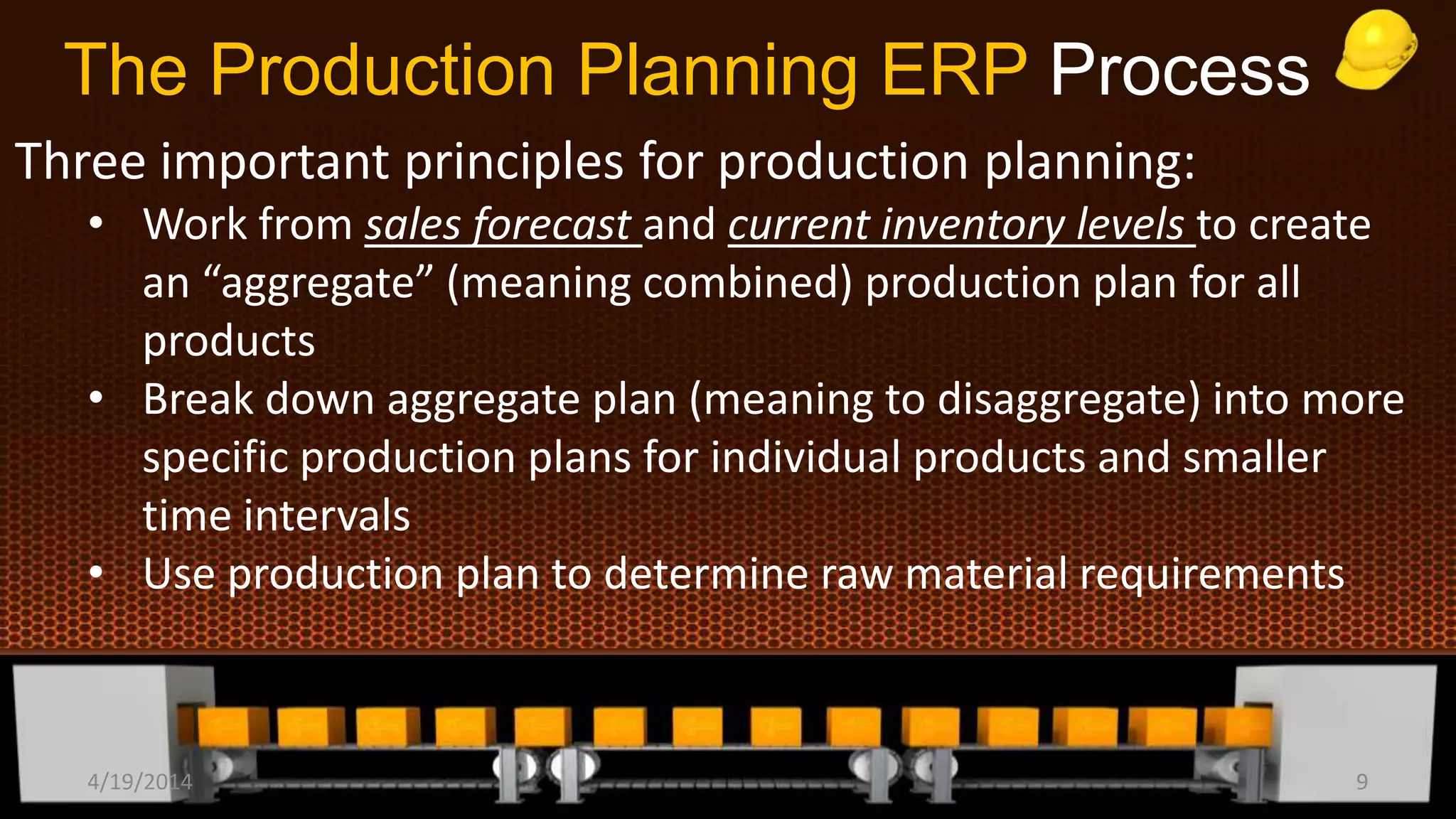 MRP (Materials Requirements Planning) in ERP | PPT