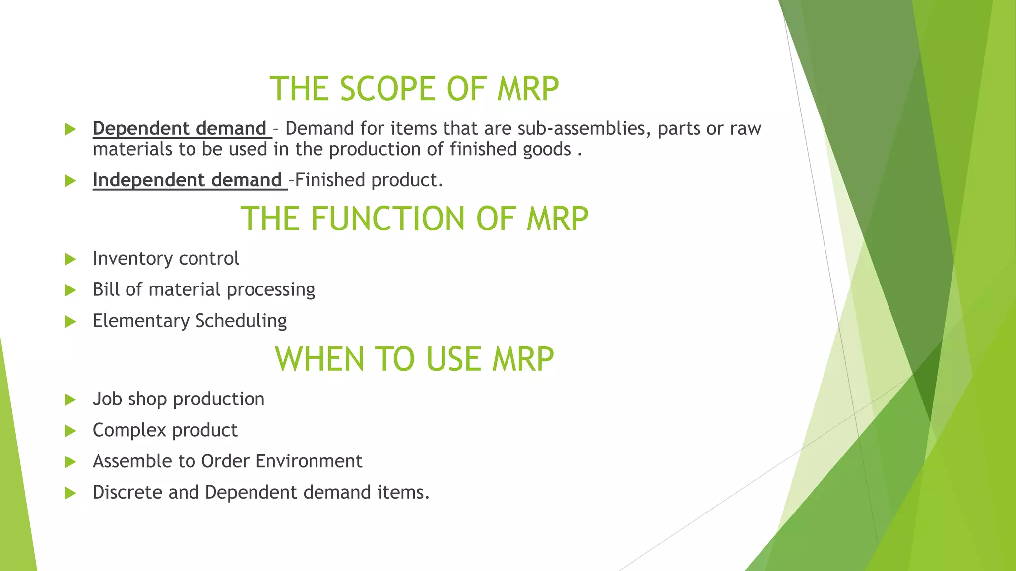 Mrp | PPTX