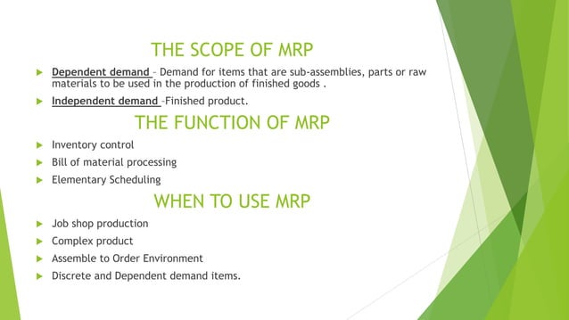 Mrp | PPTX