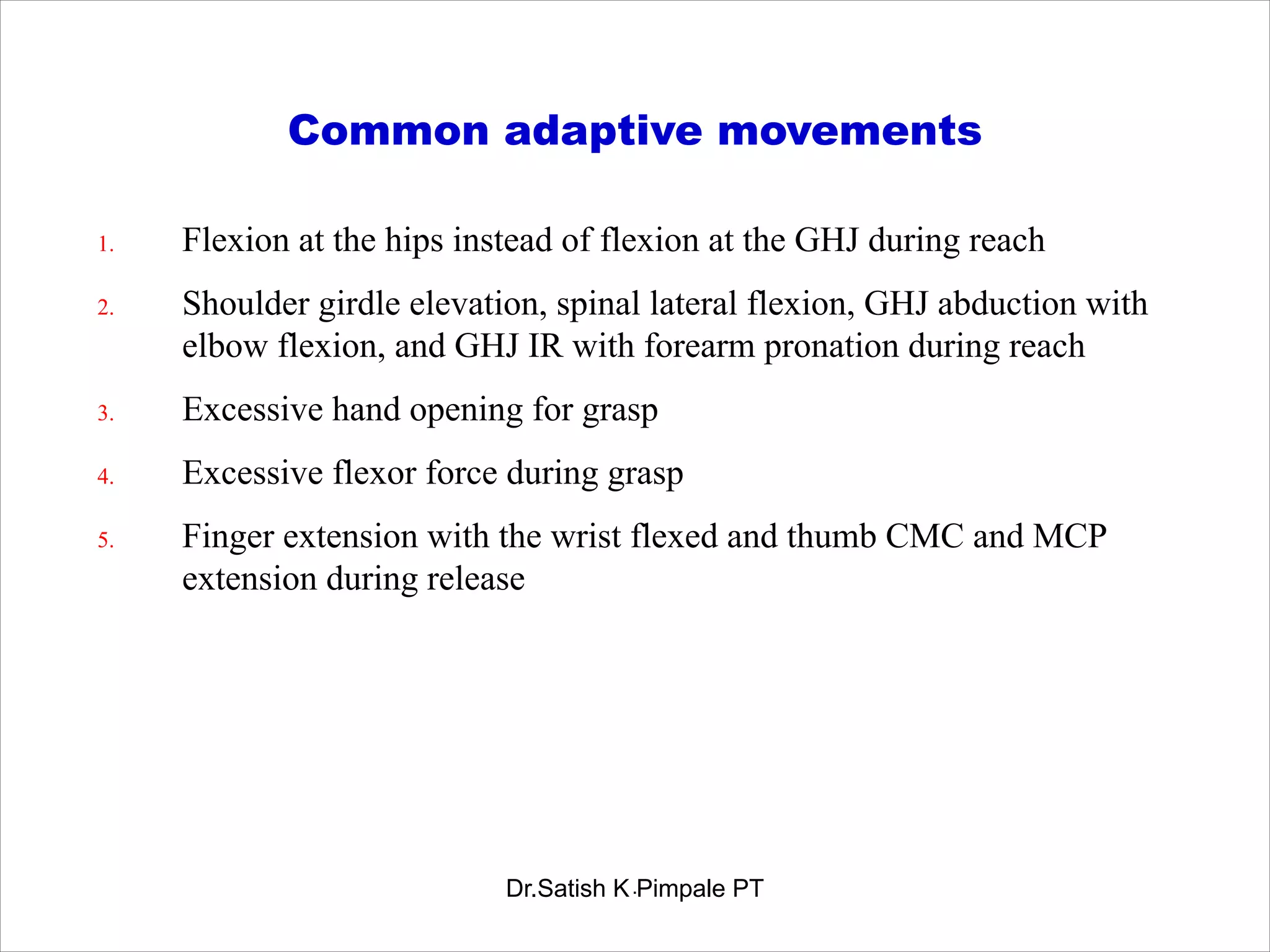 Motor relearning program | PDF