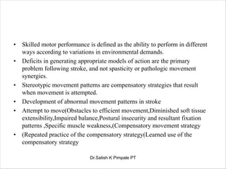 Motor relearning program | PDF