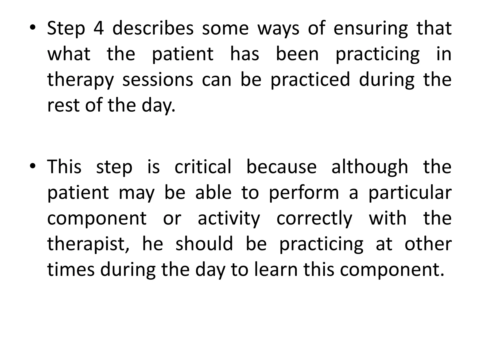 Motor relearning Programme | PPTX