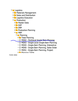 MRP basic setting--By Guangfu(David) | PDF