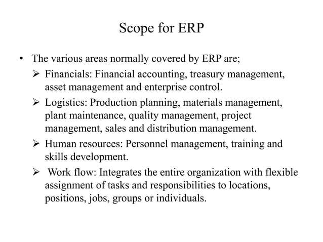 MRP-II | PPTX | Computing | Technology & Computing
