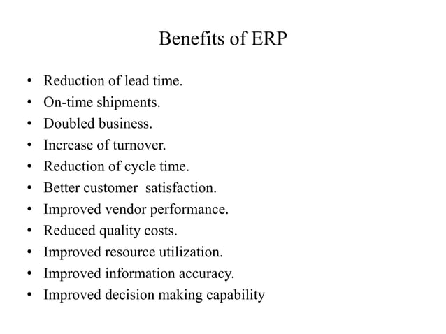 MRP-II | PPTX | Computing | Technology & Computing