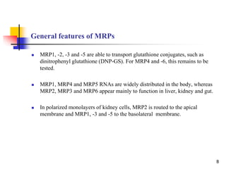 Multidrug Resistance protein | PPT