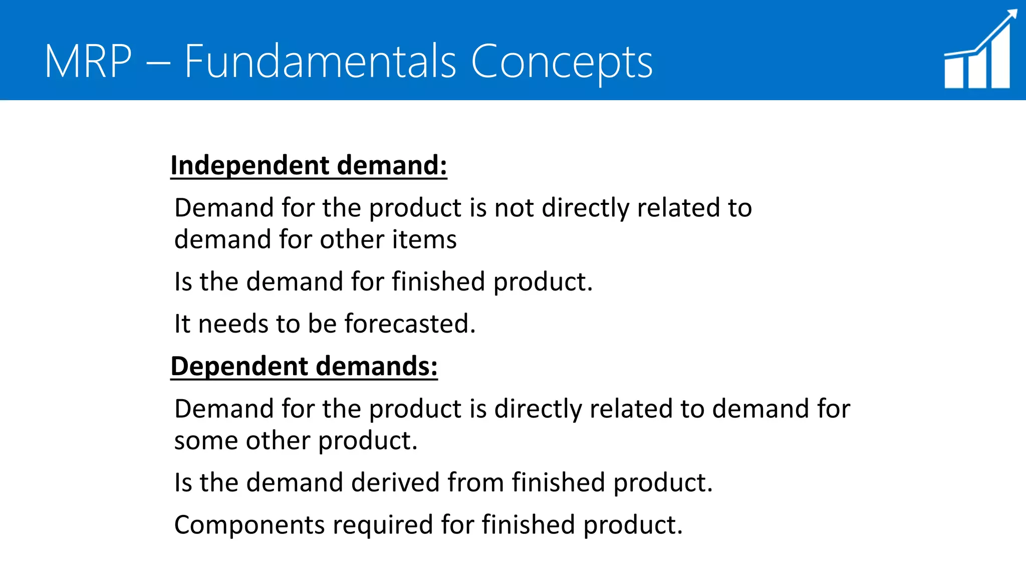 MRP and Planning Overview | PPTX