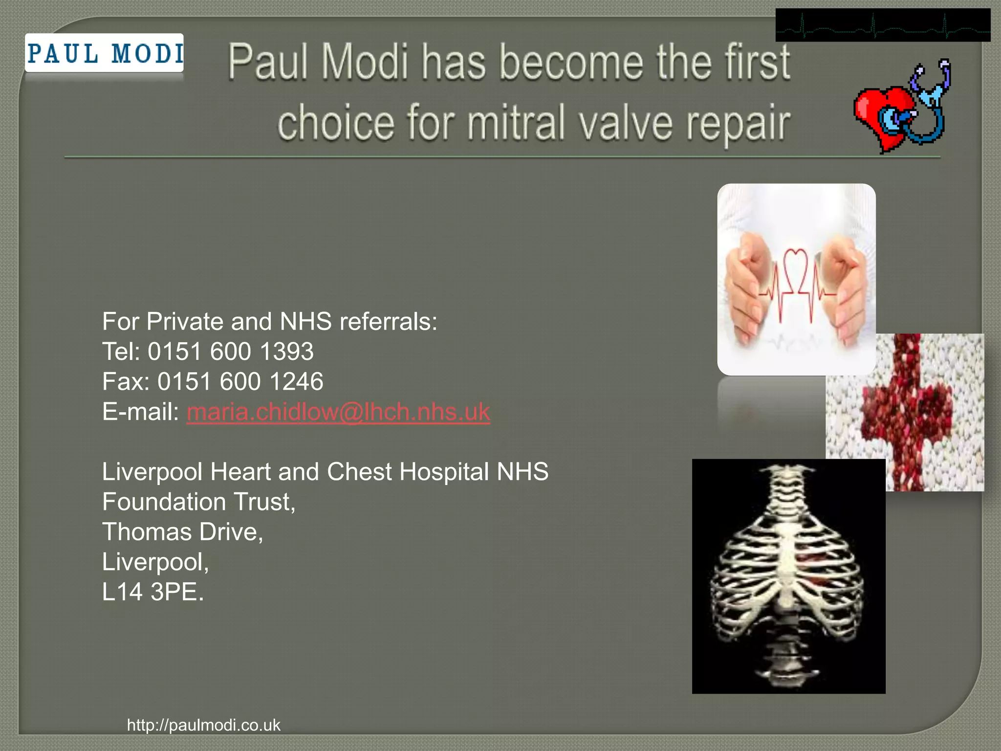 mitral valve repair | PPTX