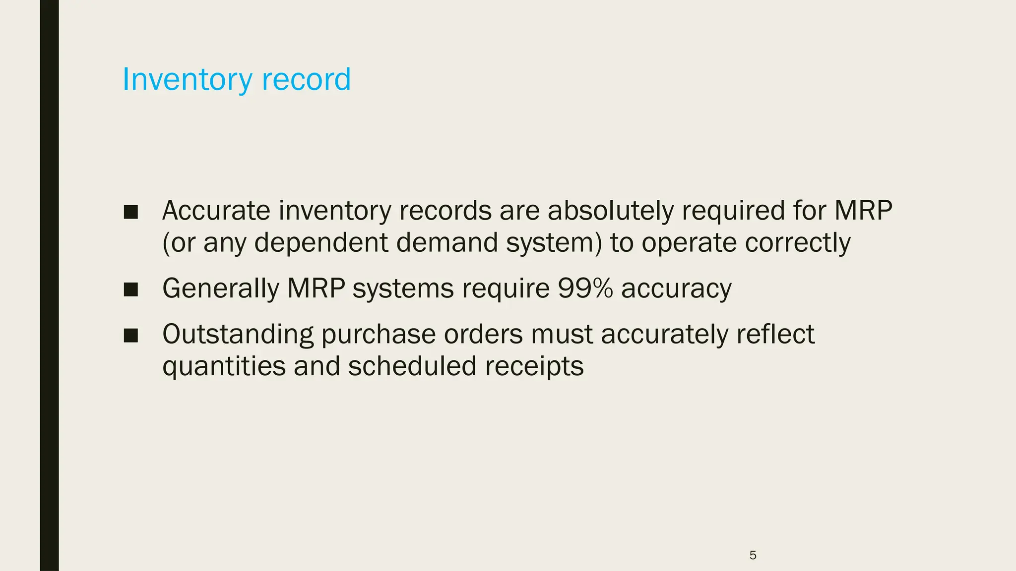 MRP Basics and calculation of MRP explotions | PPTX | Business ...
