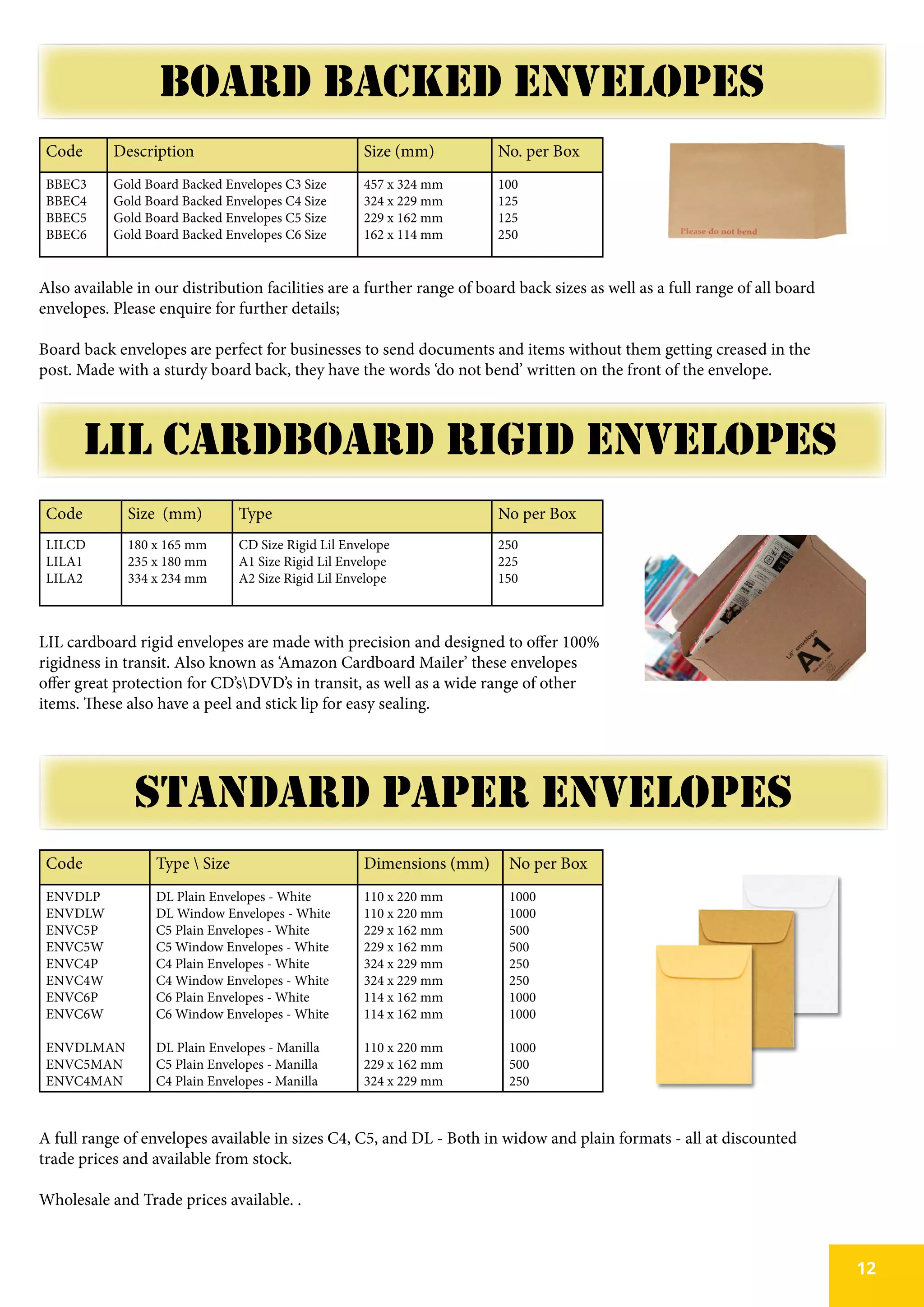 Our NEW Packaging Supplies Brochure | PDF